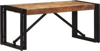 vidaXL Table basse 80x40x35 cm bois de manguier massif brut vidaXL