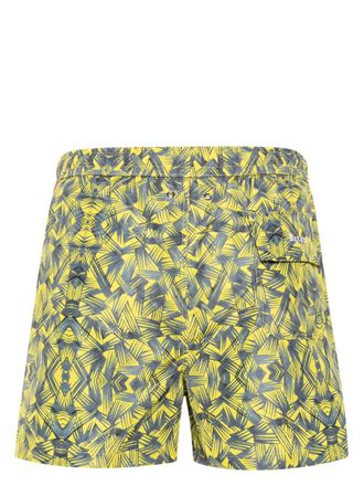 Kiton Womens Graphic-Print Swim Shorts Ss24 M