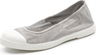 Natural World Eco - 103E Womens Trainers - Organic Cotton - 100% EcoFriendly - Light Grey Color