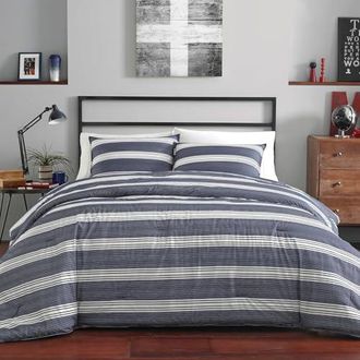 Nautica Craver Bettwäsche-Set Casual Twin Comforter Navy