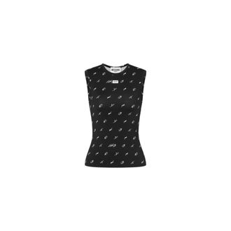 Moschino Damen, Oberteile, Schwarzk, SGr&ouml;&szlig;e