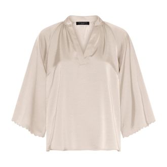 Bruuns Bazaar WeckiaBB Synje Bluse - - Blouses & Shirts - Damen - Beige - M