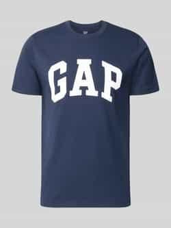 GAP T-Shirt mit Logo und Rundhalsausschnitt
