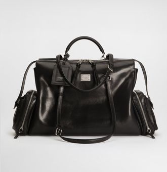Dolce & Gabbana Vittoria Calfskin Bag - Frau Schulter- Und Umh&auml;ngetaschen Schwarz Onesize