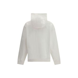 Casablanca Mens White Cotton Sweatshirt Clothing