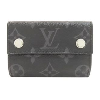 Louis Vuitton unisex, Pre-owned, Noir, Taille: ONE Size Portefeuille Tri-fold Pre-owned