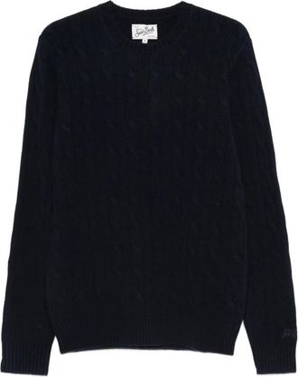 MC2 Saint Barth Homme, Pulls, Bleu, Taille: L Pull ras du cou