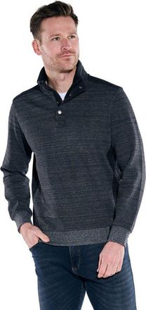 Engbers Sweatshirt engbers Herren Sweatshirt mit Stehkragen, Schwarz