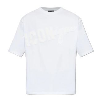 Dsquared2 Homme, Tops, Blanc, Taille: M T-Chemises