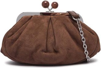 Max Mara Handtasche Kavalois 2625516014 Dunkelbraun