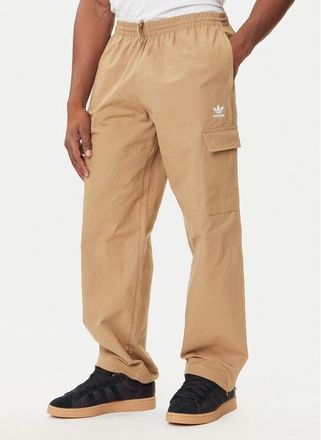 adidas Jogginghose Trefoil Essentials JX3912 Beige Loose Fit