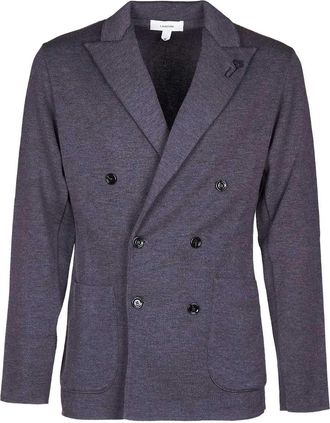 Lardini Blazer crois&eacute; en laine vierge Lardini