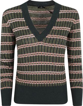 Etro Damen, Strickwaren, Mehrfarbig, 2XSGröße