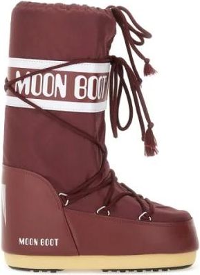 Moon Boot unisex, Chaussures, Rouge, Taille: 39 EU Icon High Bottes