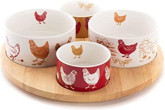 Amadeus Service ap&eacute;ritif tournant Maggie 4 bols