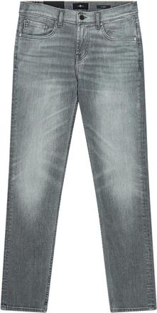 7 For All Mankind Homme, Jeans, Gris, Taille: W32 L34 Jeans Slim-fit