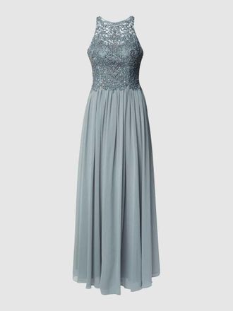 Laona Brautkleid mit floralen Stickereien und Zierperlen