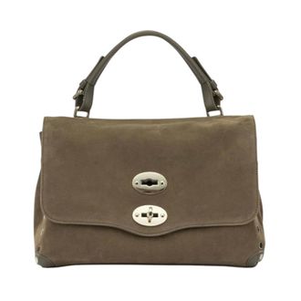 Zanellato Mini sac &agrave; bandouli&egrave;re en daim - Femme - Sacs - Vert - Taille: ONE Size