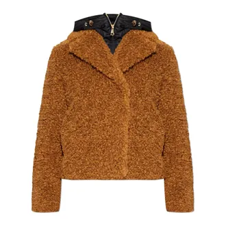 Moncler Barbot Down Jacket - - Jackets - Damen - Braun - M