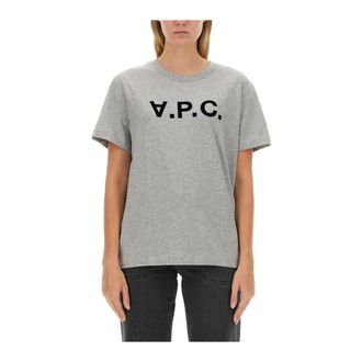 A.P.C. Standard Grand VPC T-Shirt - - Tops - Damen - Grau - XL