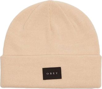 Obey unisex, Accessoires, Beige, Taille: ONE Size Virgil Beanie