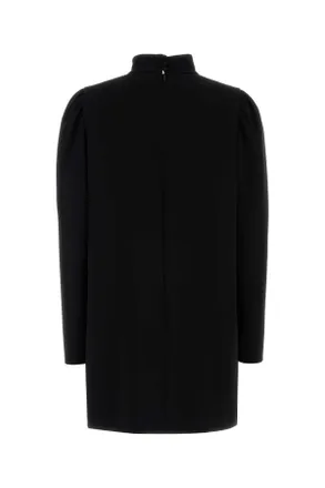 Max Mara Womens Black Crepe Embassy Dress Nero Exterior: Acetate Polyester Abiti