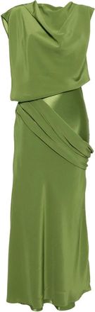 Acler Woolline Maxikleid - Gr&uuml;n