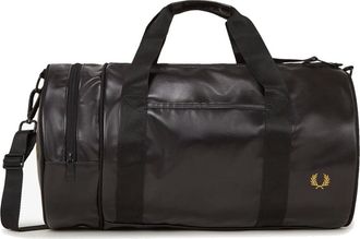 Fred Perry unisex, Sacs, Noir, Taille: ONE Size Tonal Barrel Bag