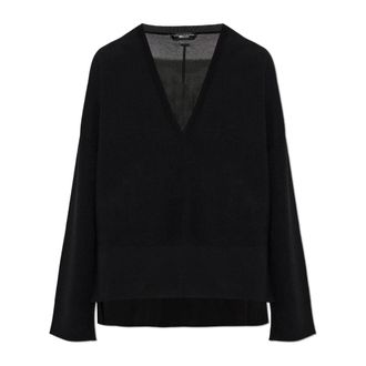 Tom Ford V-Ausschnitt Pullover - - Knitwear - Damen - Schwarzk - S