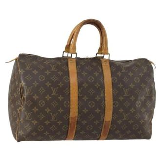 Louis Vuitton Pre-owned Toile sacs-louis-vuitton - Femme - Pre-owned - Brun - Taille: ONE Size