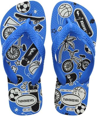 Havaianas Jungen HAV. Kids Athletic Flipflop, wei&szlig;/blau