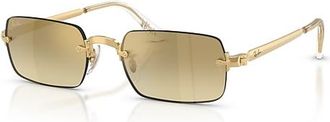 Ray-Ban Rb3928 By A$ap Rocky Sonnenbrillen Arista Gold Fassung Braun Glas 54-20