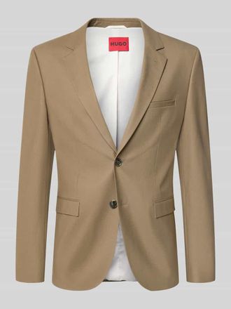 HUGO BOSS Super Slim Fit Sakko aus Woll-Mix Modell Arti 253X