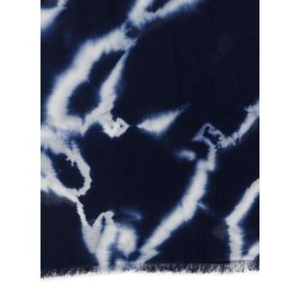 Au Printemps Paris Foulard tie and dye