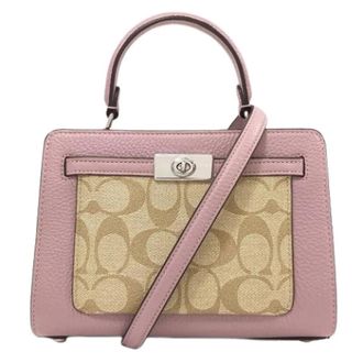 Coach Pre-owned Signature Handbag - - Pre-owned - Damen - Rosa - ONE SIZE
