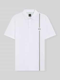 HUGO BOSS Regular Fit Sport T-Shirt mit Logo-Tape