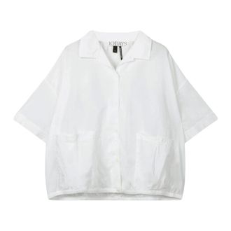 10 Days Femme, Blouses et Chemises, Blanc, Taille: 38 FR Blouse Oversize