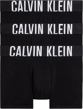 Calvin Klein Homme, Sous-v&ecirc;tements, Noir, Taille: XL Lot de 3 Boxers Noirs Trunk