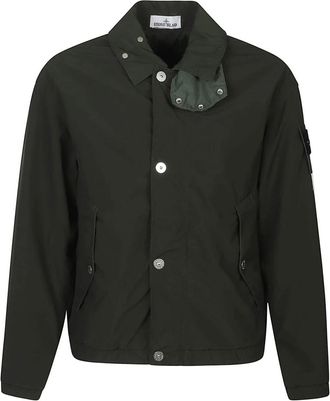 Stone Island Homme, Vestes, Vert, Taille: XL Veste Q100015