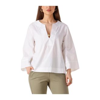 Access Fashion Wei&szlig;e Bluse - - Blouses & Shirts - Damen - Wei&szlig; - M