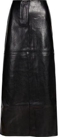 Sams&oslash;e & Sams&oslash;e Jupe longue en cuir m&eacute;lang&eacute;
