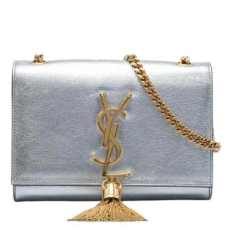 Saint Laurent Pre-owned Kate Shoulder Bag - Femme - Pre-owned - Gris - Taille: ONE Size