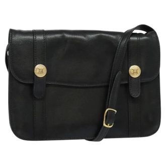 Celine Pre-owned Cuir sacs-celine - Femme - Pre-owned - Noir - Taille: ONE Size