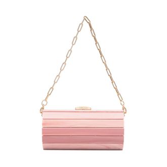 Cult Gaia Femme, Sacs, Rose, Taille: ONE Size Chain-Link Shoulder Bag