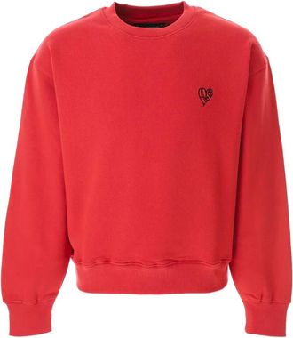 Andersson Bell Homme, Sweatshirts et sweats &agrave; capuche, Rouge, Taille: L Adsb Heart SweaT-shirt
