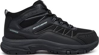 Skechers Trekkingschuhe Waterproof Relaxed Fit: Trego - Ashaway 180336/BKCC Schwarz