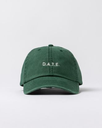 D.A.T.E. baseball cap basic green
