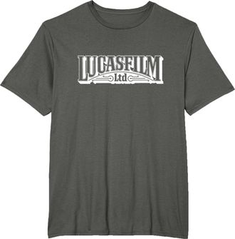 Star Wars Lucasfilm Ltd Classic Logo in White Womens and Mens T-Shirt