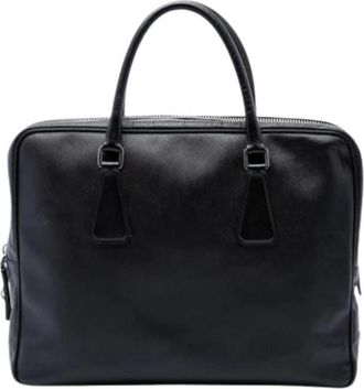 Prada Sac daffaires Pre-owned - unisex - Pre-owned - Noir - Taille: ONE Size