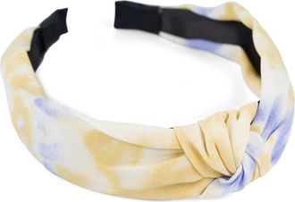 styleBREAKER Haarschmuck Stoff Haarreif Batik Farbverlauf